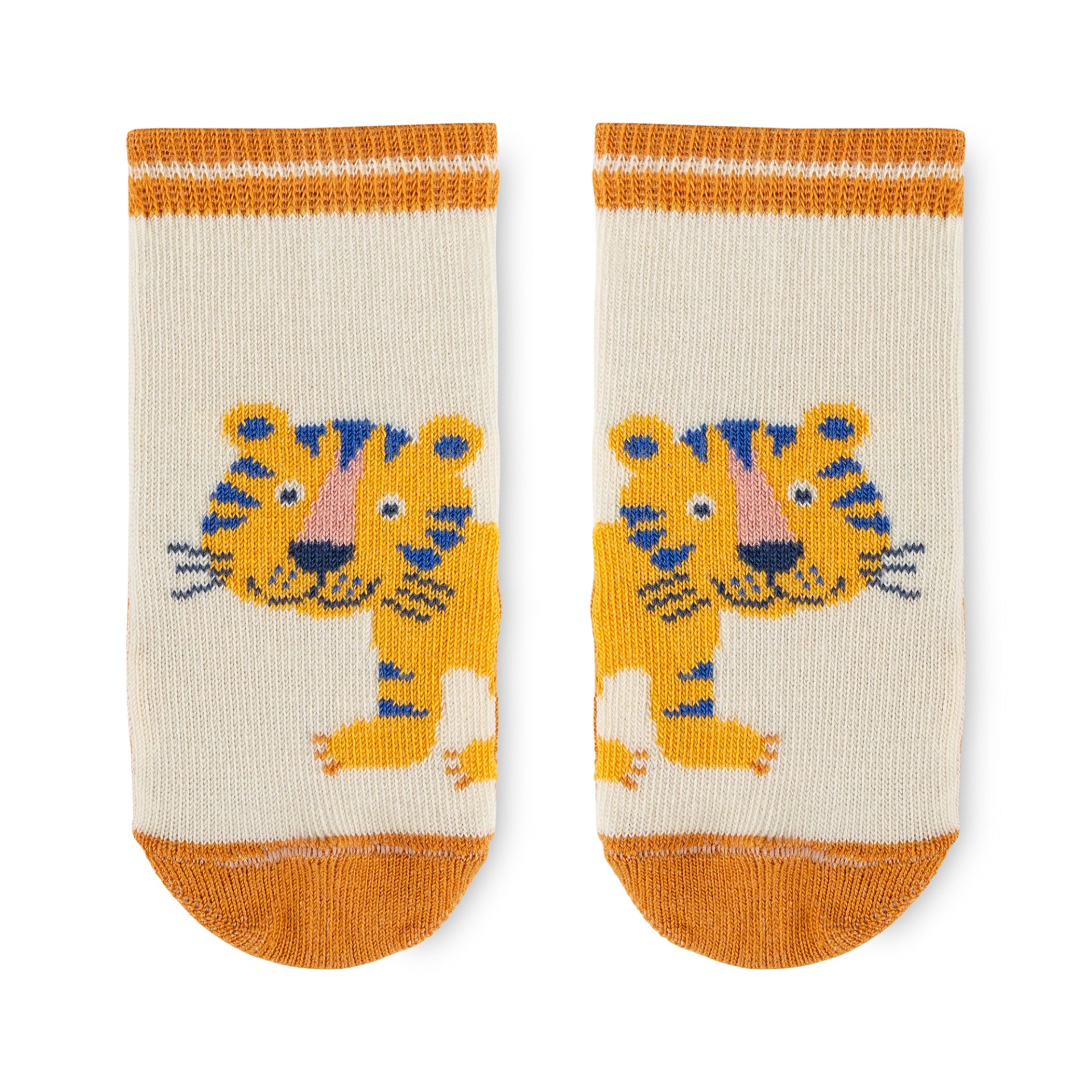 3 pair set children's socks, Tiger & Lion