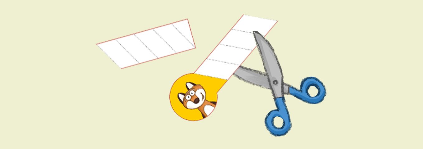 Spielerische Feinmotorik- Übung mit der Schere